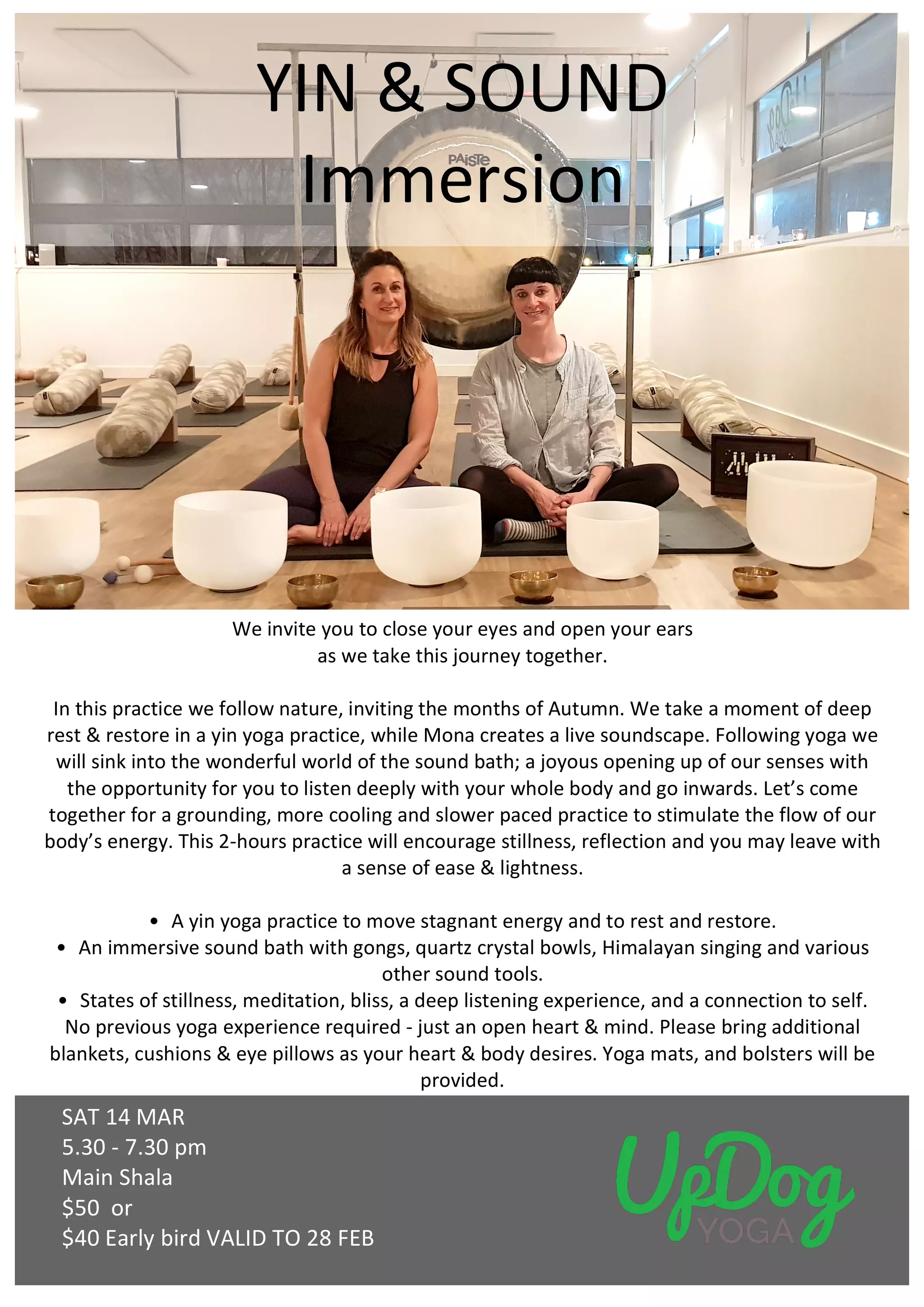 Yin and sound Immersion | PDF