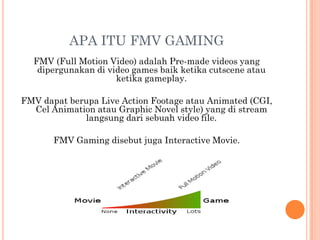 FMV Game by Yinan | PDF