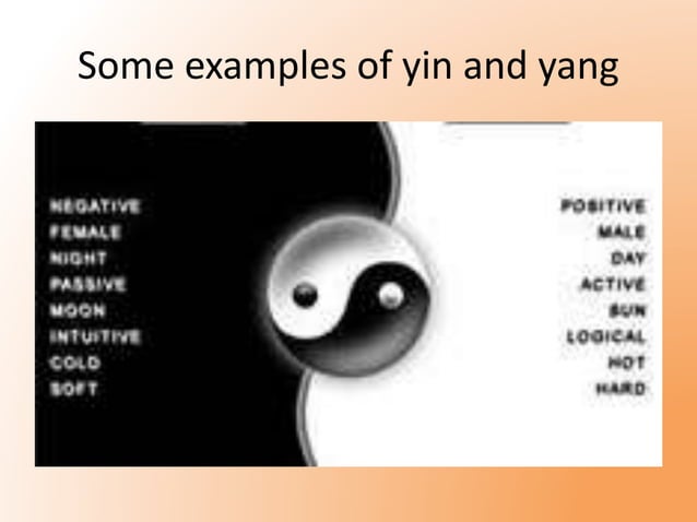 Yin and yang | PPTX | Holistic Health | Alternative Medicine