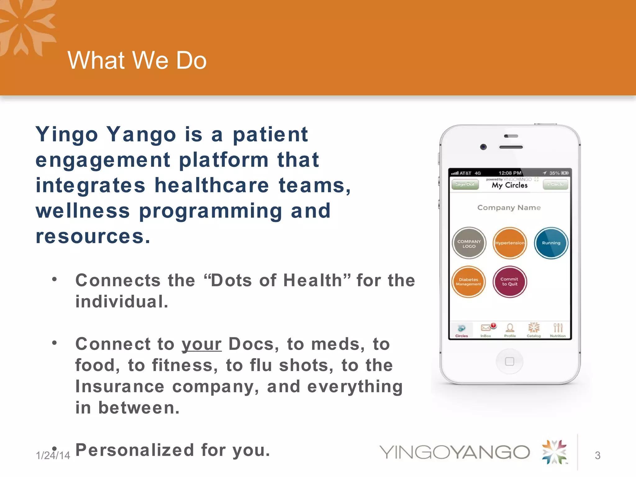 Yingo yango presentation (january 2014) | PPT