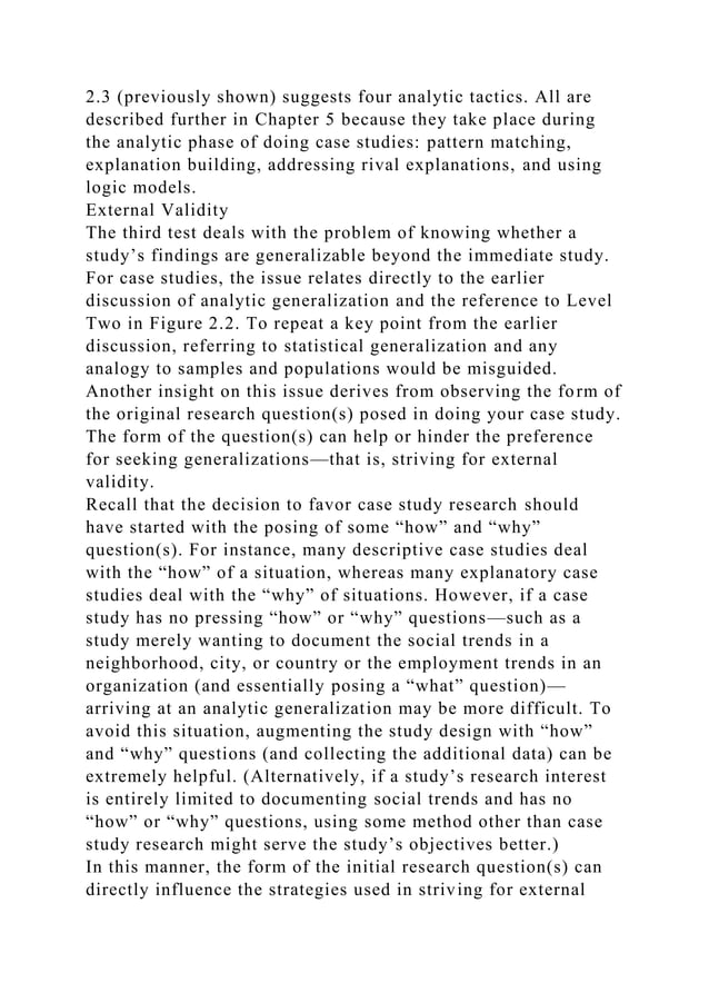 Yin, R. K. (2018). Case study research and applications Design an.docx