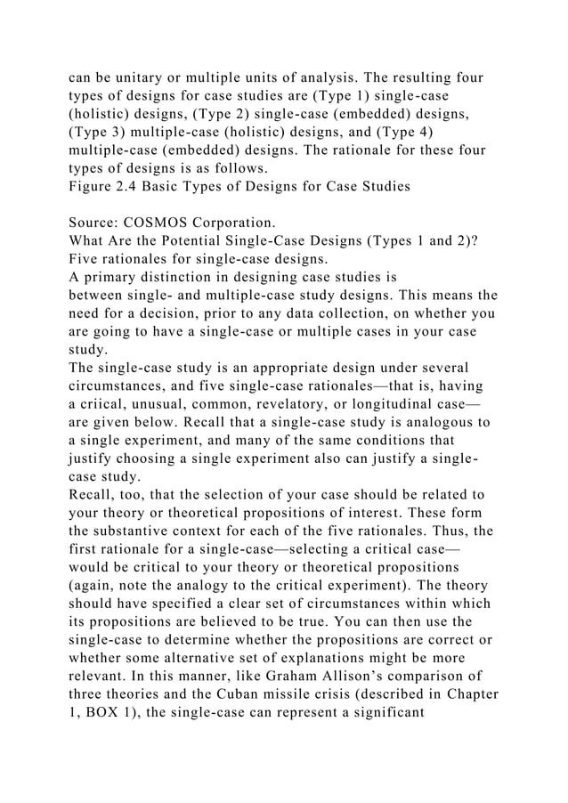 Yin, R. K. (2018). Case study research and applications Design an.docx