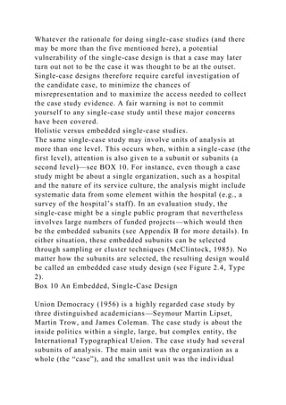 Yin, R. K. (2018). Case study research and applications Design an.docx