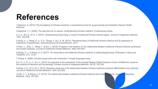 Yin Yang and Wu Xing Theory in Traditional Chinese Medical Treatment.pptx
