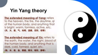 Yin Yang and Wu Xing Theory in Traditional Chinese Medical Treatment.pptx