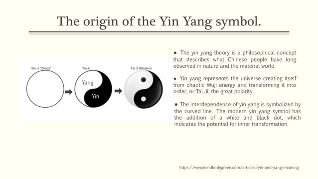 Chinese philosophy and the applications of Yin Yang and the Five ...