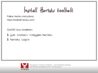Joomla! on Heroku | PPT