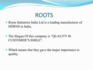 PRESENTATION ON ROOTS | PPTX