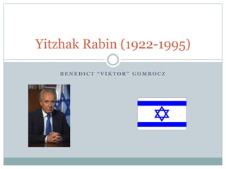 Yitzhak Rabin (1922-1995) | PPTX