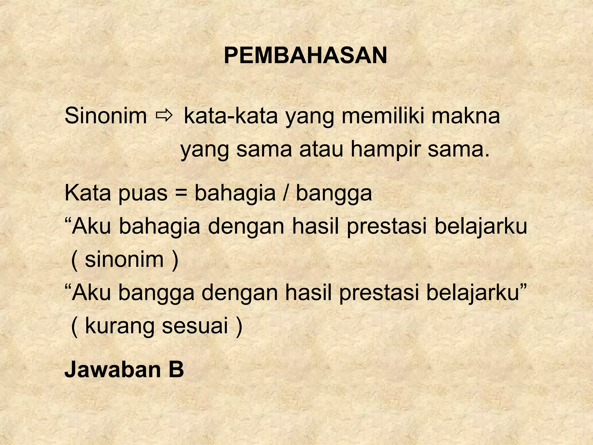 Sinonimdanantonim | PPT