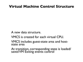 Hardware supports for Virtualization | KEY