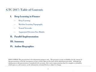 High Performance Decision Tree Optimization within a Deep Learning ...