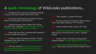 The Case against WikiLeaks | PPT