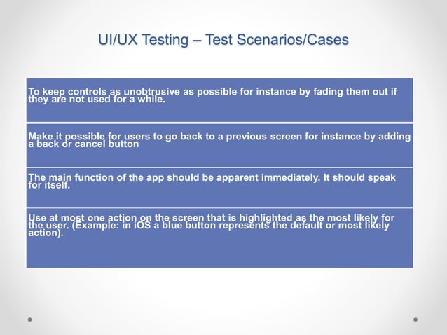 Mobility testing day_2_3_ppt | PPT