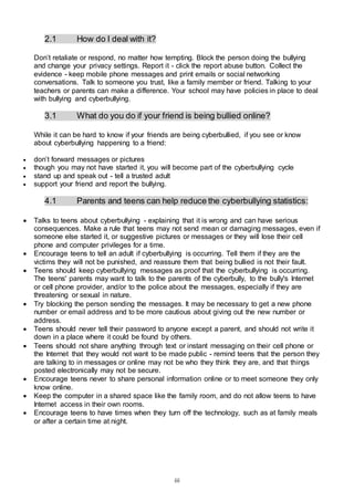 Cyber bully campaign | PPT