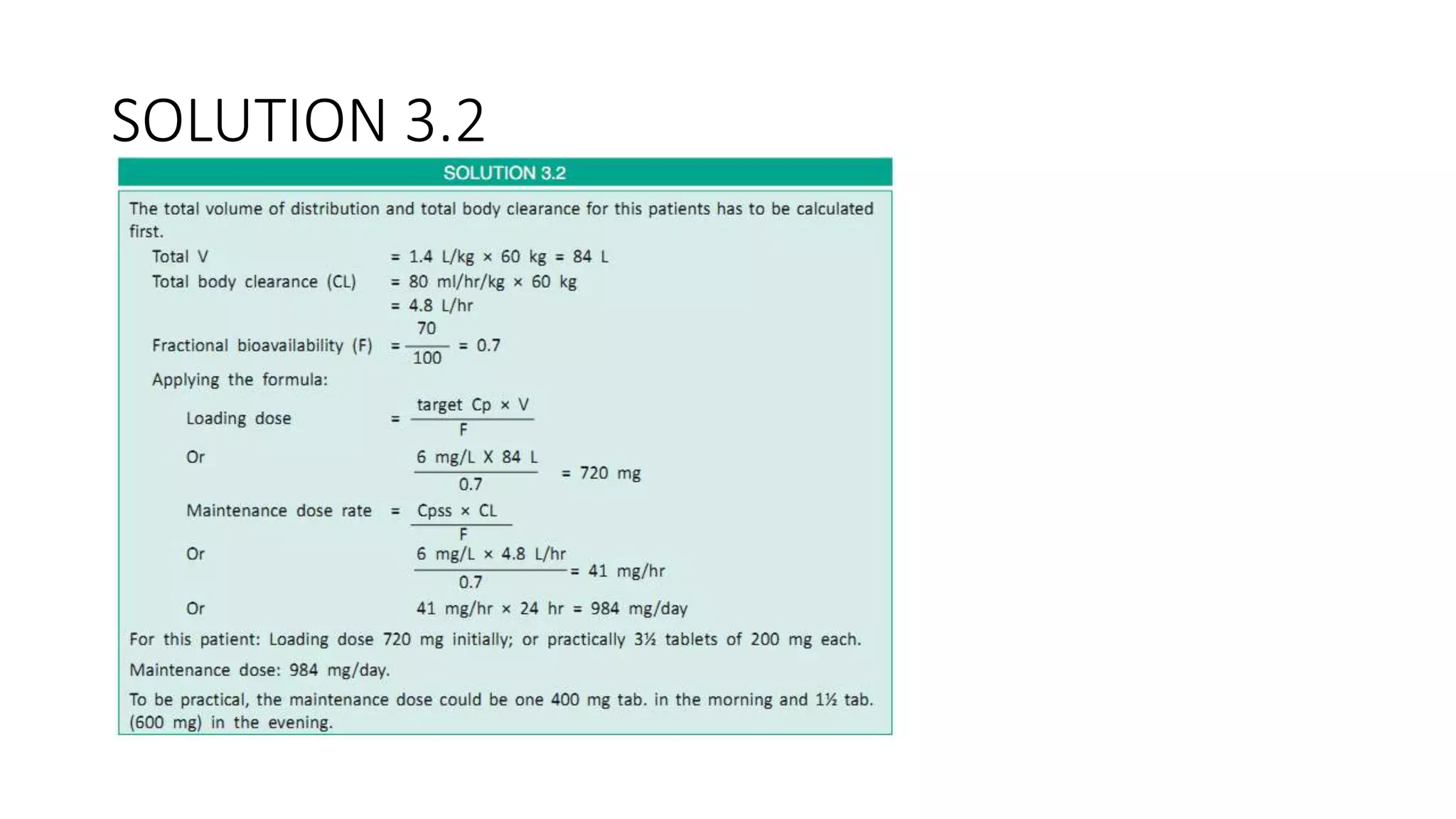 Pharmacology KDT problem based questions | PPTX