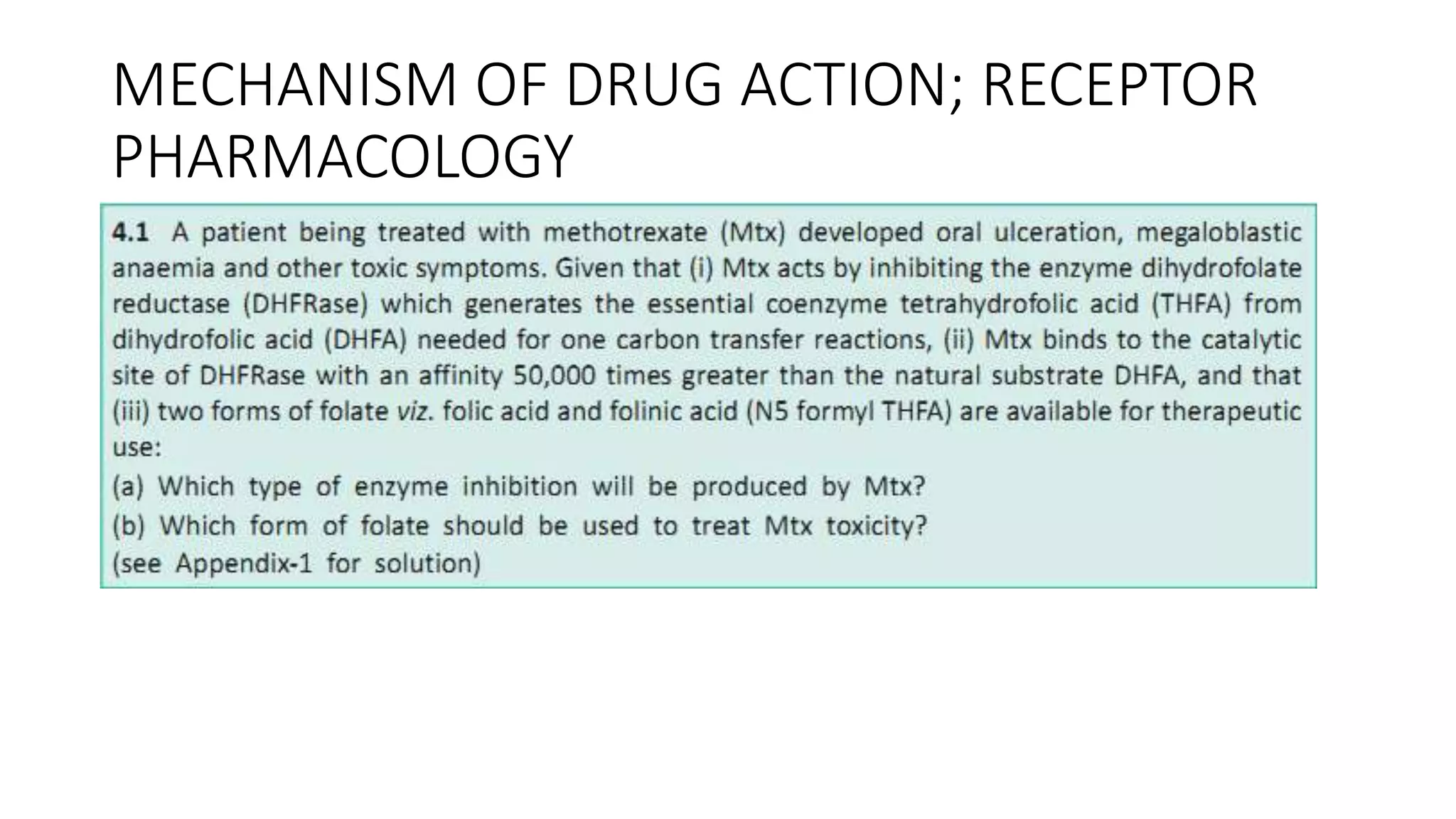 Pharmacology KDT problem based questions | PPTX