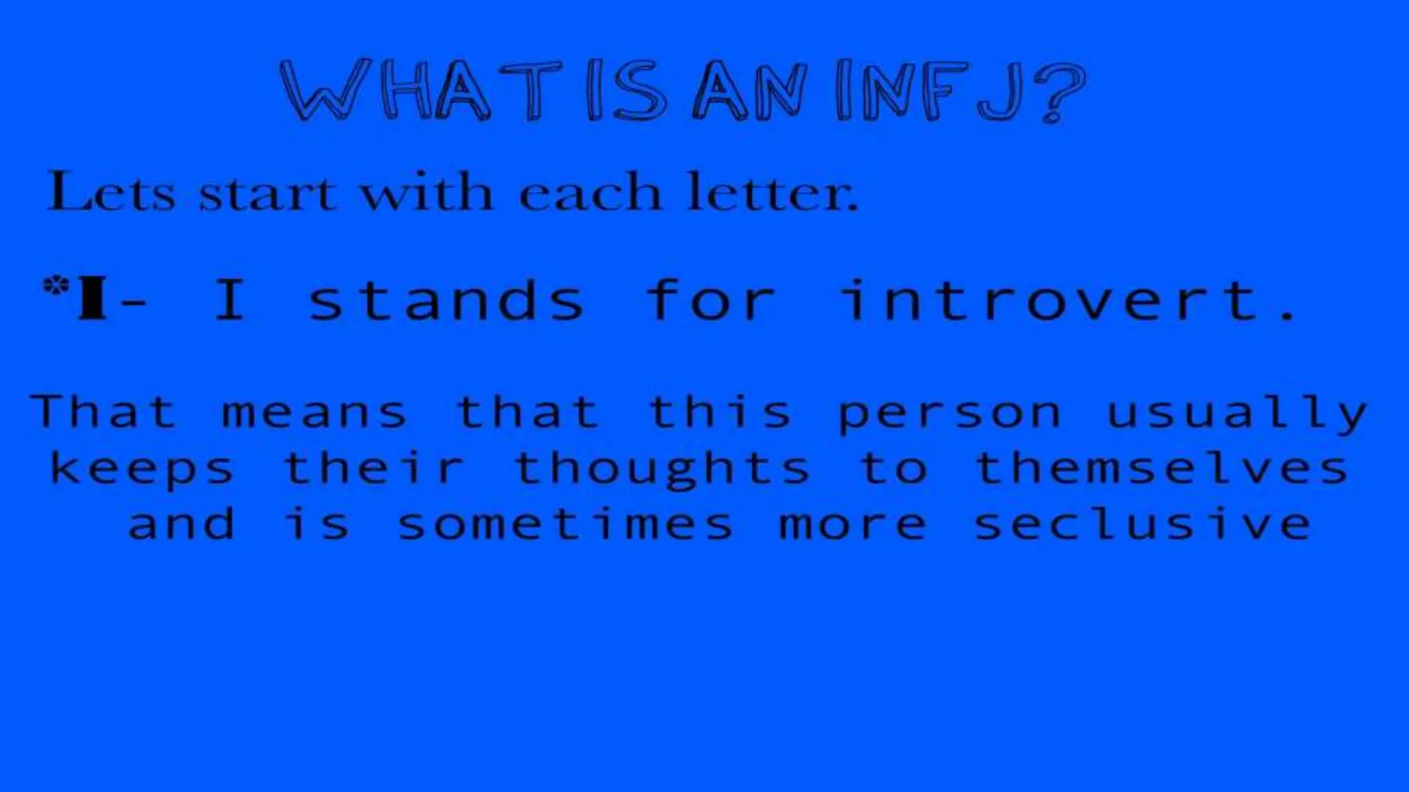 MBTI Personality Results. | PPTX