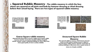 Stones: Building materials | PPTX