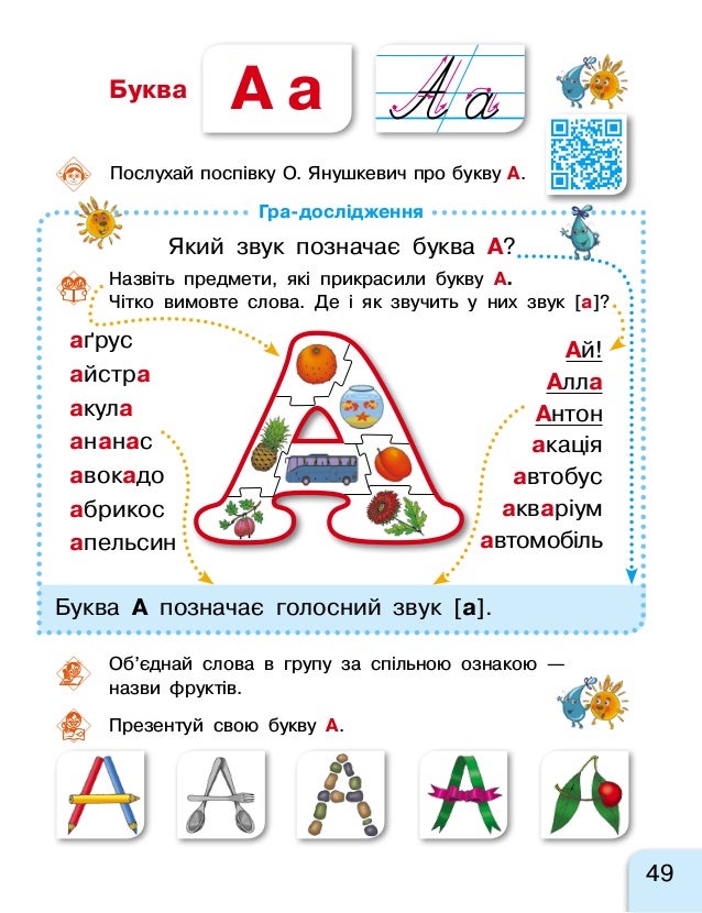 Українська мова Буквар Іваниця Г М 1 частина