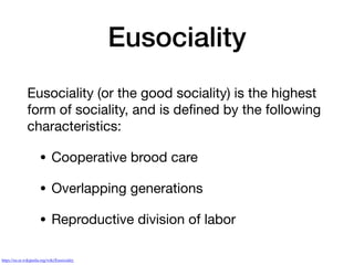 The Superorganism Mindset | PPT