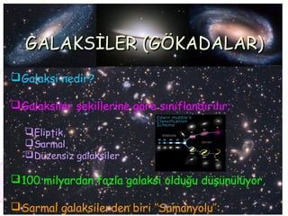 Yıldız kümeleri-galaksiler-ve-samanyolu | PPT