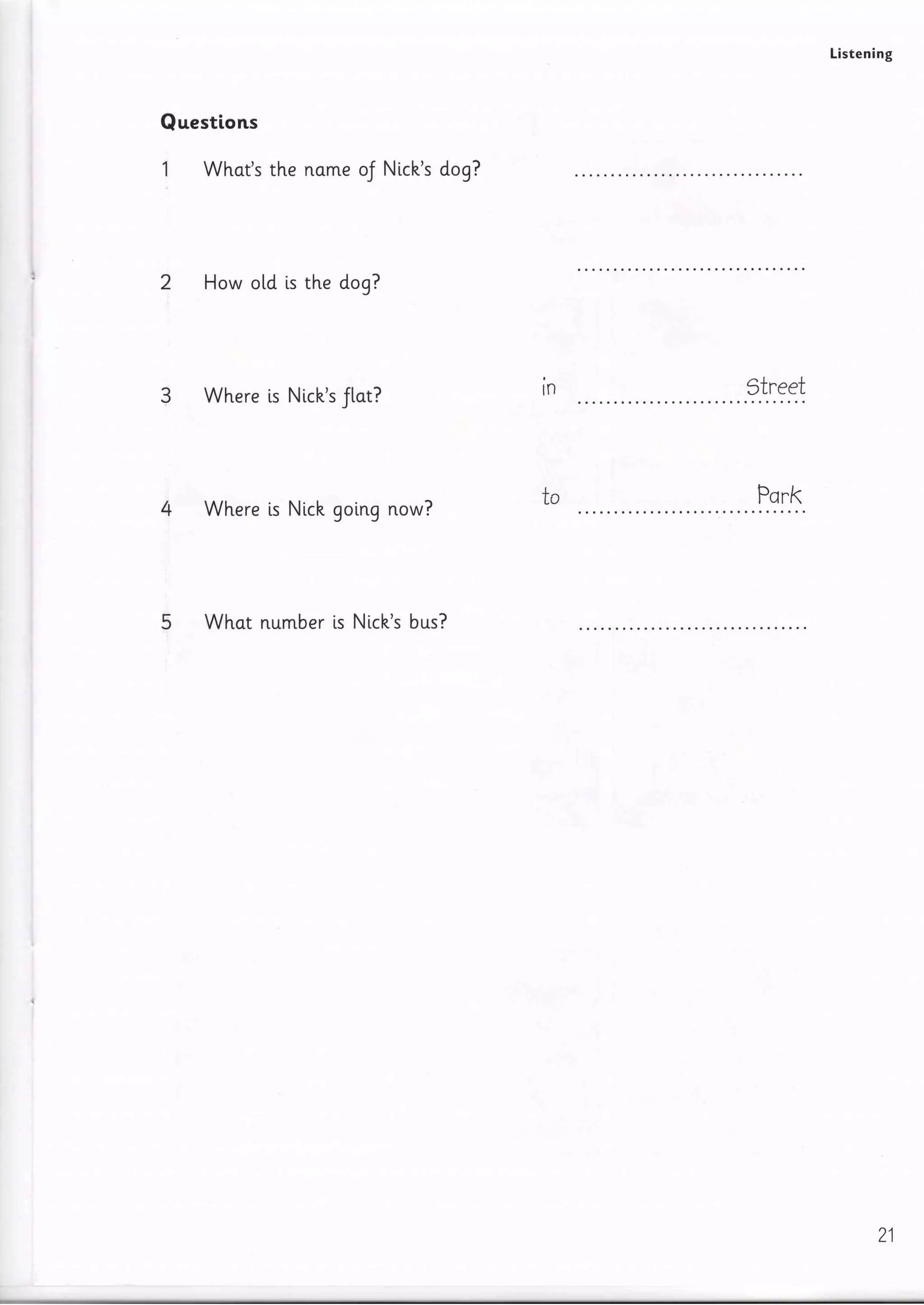 starter 1 test | PDF