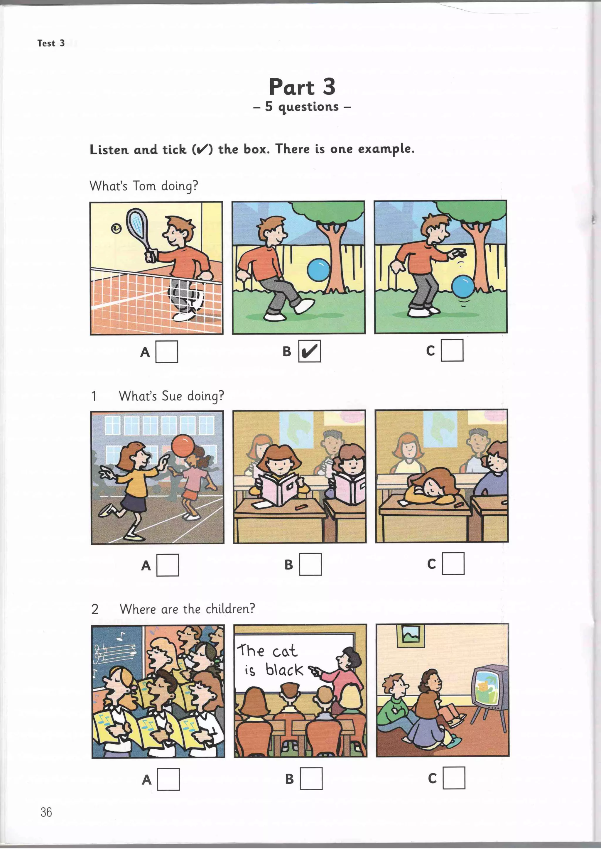 Yle starters1 tests | PDF