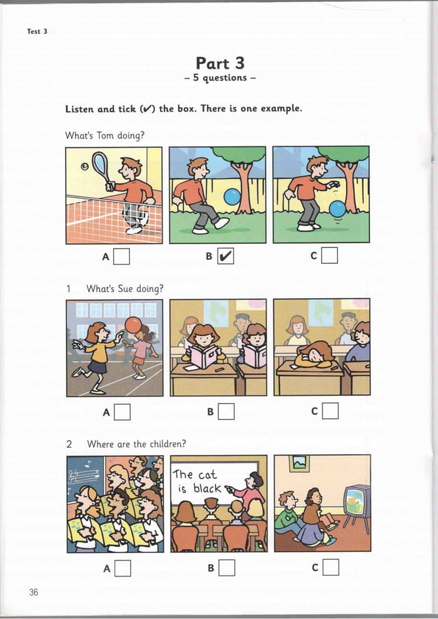 Yle starters1 tests | PDF