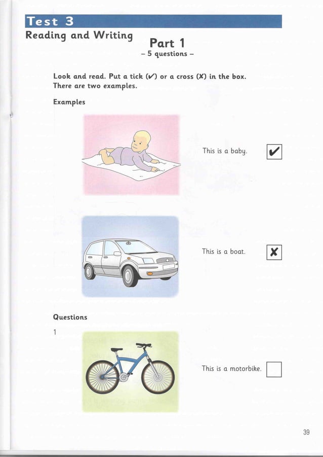 Yle starters1 tests | PDF