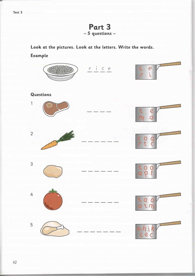 Yle starters1 tests | PDF