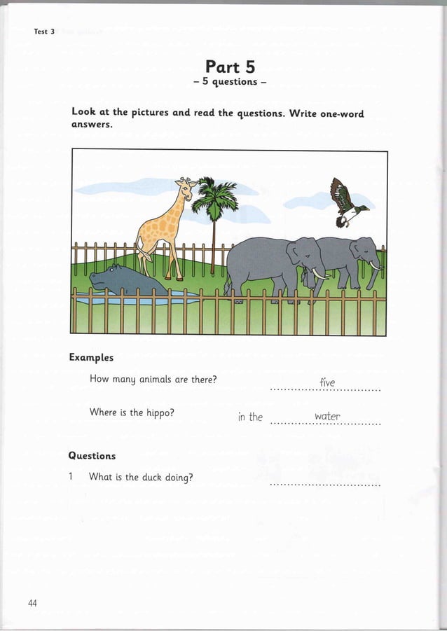 Yle starters1 tests | PDF