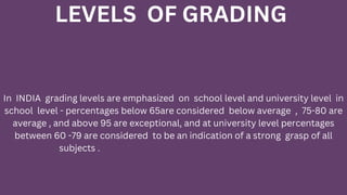 Comparison of grading system of different countries | PPT