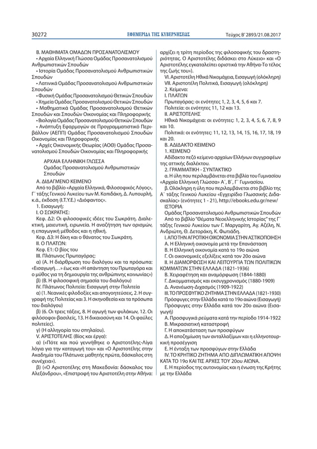 Ύλη ΑΟΘ | PDF