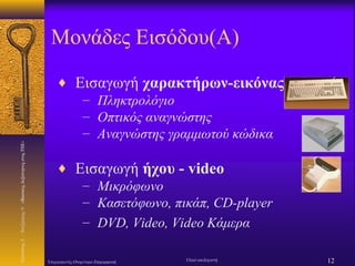 Υλικό Υπολογιστή (Hardware) | PPT