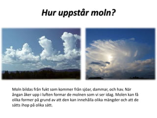 Fakta om moln | PPTX