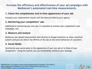 Mediascan - Real Time Media Monitoring | PPTX
