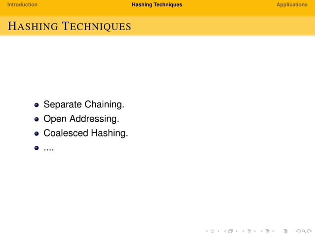 Hashing and Hash Tables | PDF Hashing and Hash Tables | PDF