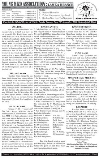 Yma wnl 13 11-11 | PDF