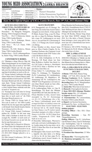 Yma wnl 19 02-12 | PDF