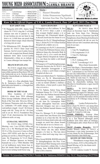 Yma wnl 24 04-11 | PDF