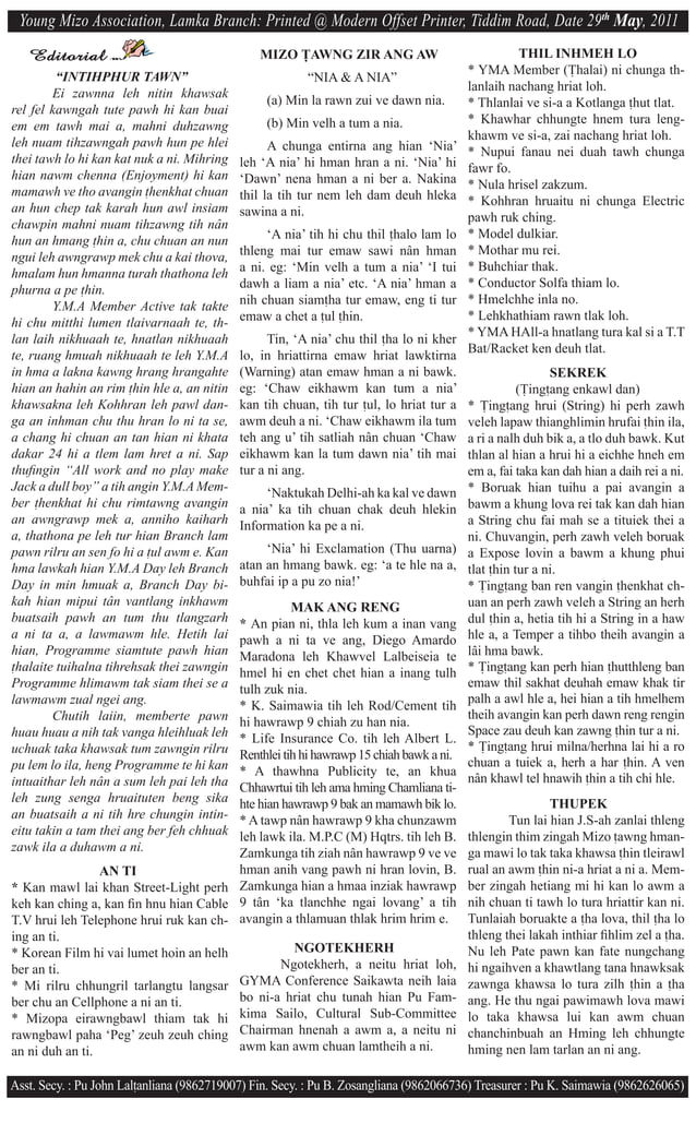 Yma wnl 29 05-11 | PDF