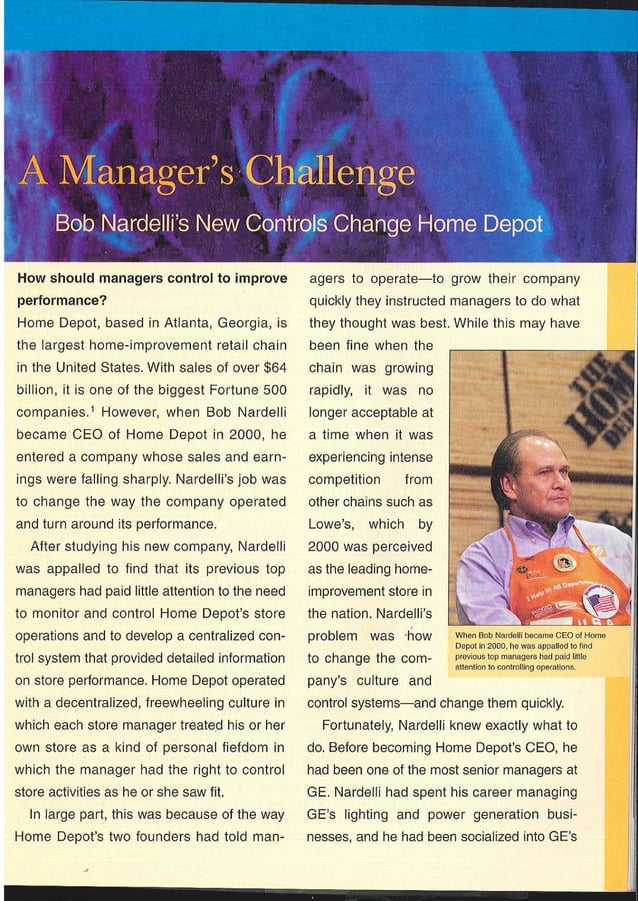 A Manager's Challenge (14) | PDF | Free Download
