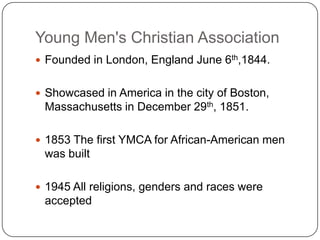 Ymca | PPTX