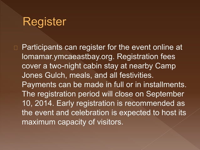 YMCA of the East Bay and the Ragger Birthplace Centennial Celebration | PPT