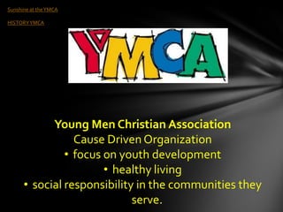 Ymca ppt | PPTX