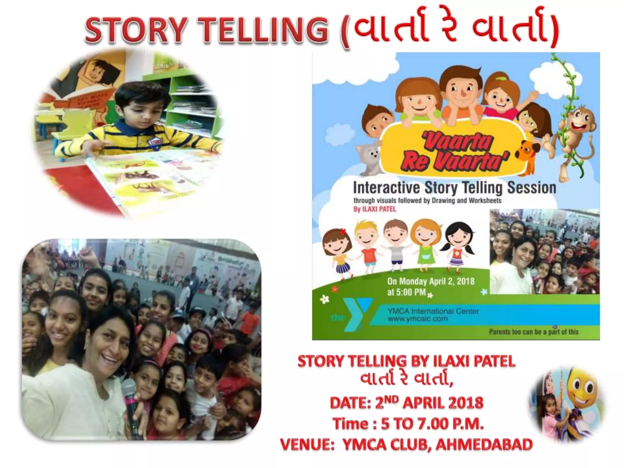 Interactive Story Telling Workshop : YMCA CLUB | PPT