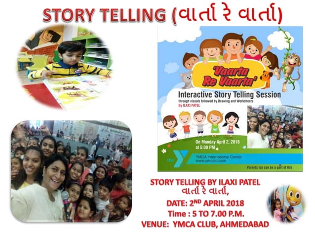 Interactive Story Telling Workshop : YMCA CLUB | PPT