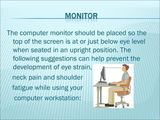 Computer Ergonomics | PPT