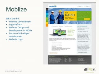 Ymkm our-work-portfolio | PPTX | Web Design and HTML | Internet